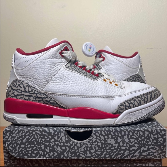 Jordan | Shoes | Jordan 3 Retro Cardinal Red | Poshmark